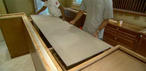 How to Install Solid Surface Countertops - Today's Homeowner
