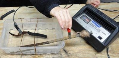 How To Remove Rust Using Electrolysis (2025) | Today's Homeowner