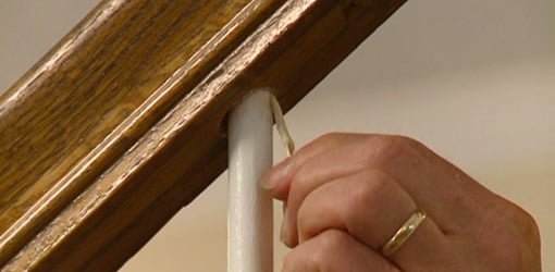 How to Repair a Loose Staircase Baluster Spindle - Today's Homeowner