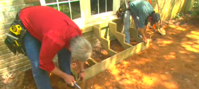 How to Build Exterior Wood Steps - Today's Homeowner