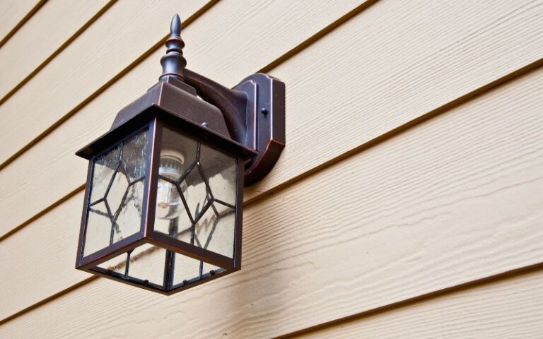 How to Install a Light Fixture on Fiber Cement Siding