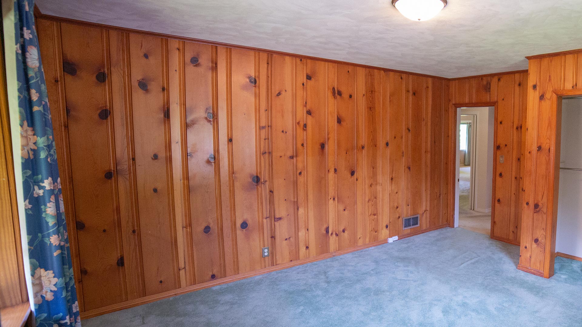 How to Fill Grooves Before Painting Wood Paneling - Today's Homeowner