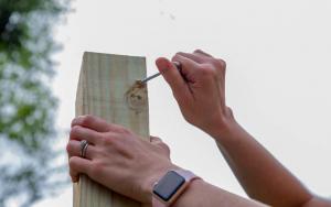 How to Build Planter Posts for String Lights (2024) | Today's Homeowner