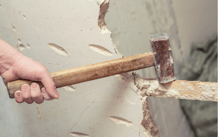 How to Demolish Interior Walls