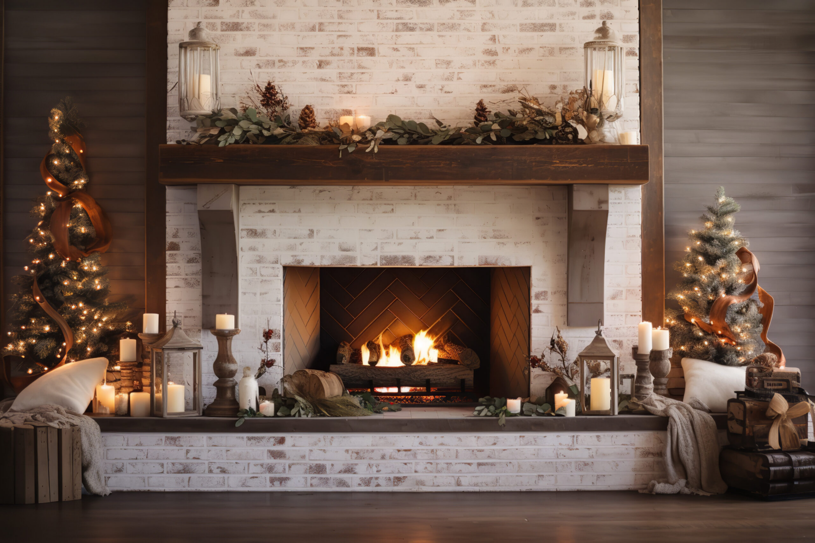 6 Reclaimed Wood Fireplace Mantels Design Ideas